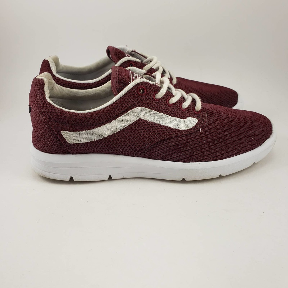 Vans Ultra Cush Lite Burgundy Mesh Sneaker 6.5 - Gem